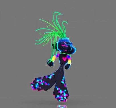 Techno Troll Oc Techno Trolls Fanart Characters Anime