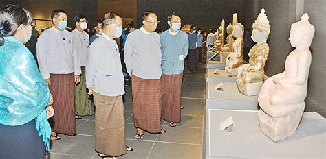 “အမျိုးသားပြတိုက် နေပြည်တော် တွင် ဗုဒ္ဓအနုပညာပြခန်းနှင့် မြန်မာနိုင်ငံ၏ နိုင်ငံတော် သမ္မတများ