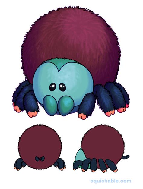 Fishie On Tumblr So My Squishable Pinktoe Tarantula Design Had A