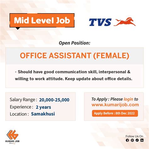 Kumari Job On Linkedin Jobsinnepal Jobvacancyinkathmandu Careeropportunity Kumarijob Dreambig