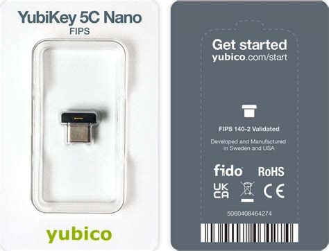 Yubico Yubikey 5c Nano Usb C Security Key Skroutz Gr