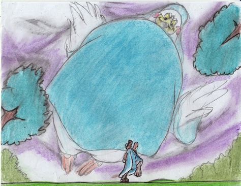 Lady Kluck Belly Flops On Little John By Hbrains On Deviantart
