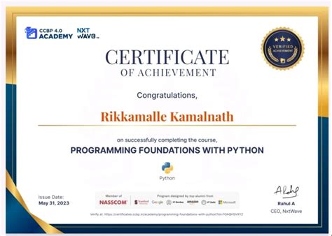 Kamalnath Rikkamalle On Linkedin Python Codingjourney Nxtwaveacademy