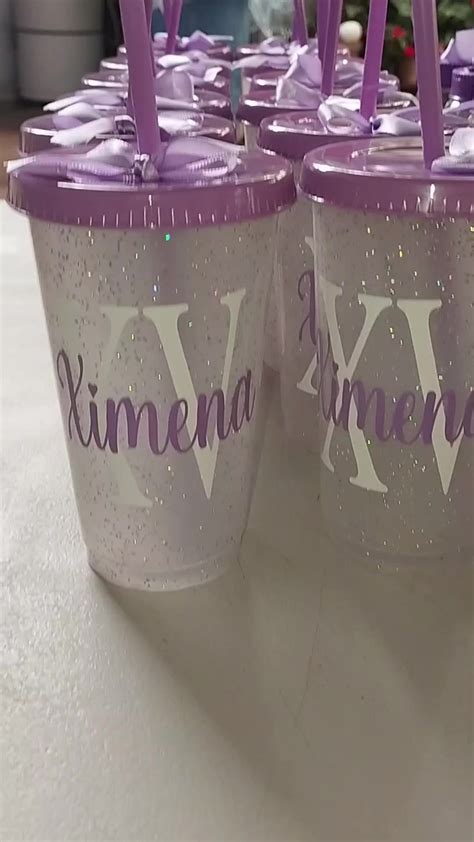 Vasos Personalizados Para Xv Años Ideas Y Estilo Tiktok