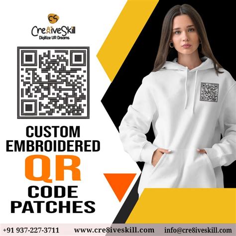 Cre8iveskill Qrcode Personalizedqrcode Qrcodepatches Qrcodepatch