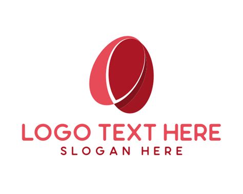 Red Oval Logos Red Oval Logo Maker Brandcrowd