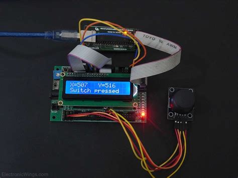 Analog Joystick Interface With Avr Atmega16atmega32 Avr Atmega
