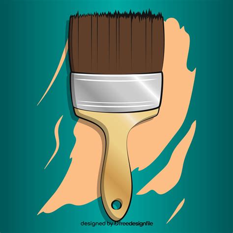 Paint Brush Vector Free Download