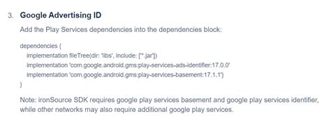 Whitelist Followup Request Mobile Ironsource · Issue 3760 · Scirra