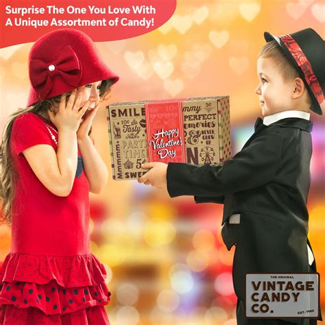 Valentines Day Candy Care Package Vintage Candy Co