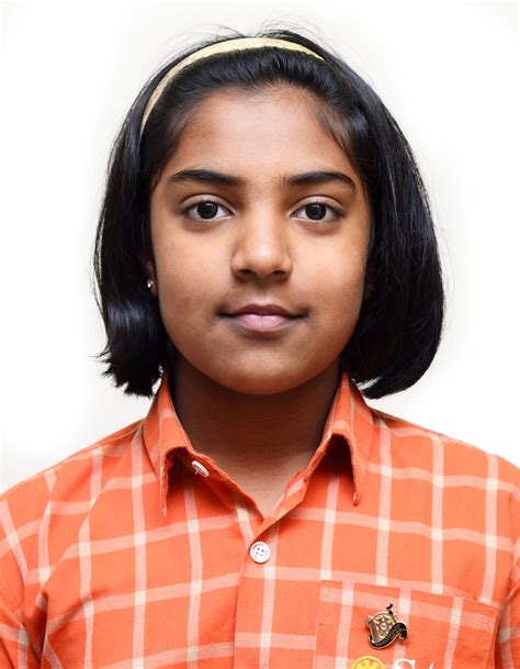 Nayantara Karthikeyan Of Class Sai International School