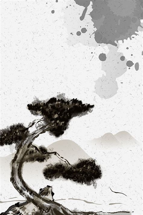 水墨画ps背景图片水墨画ps背景素材图片千库网