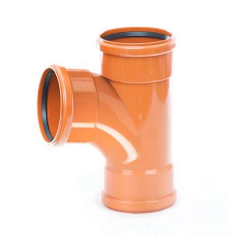 110mm 90deg Underground Drainage T S Junction