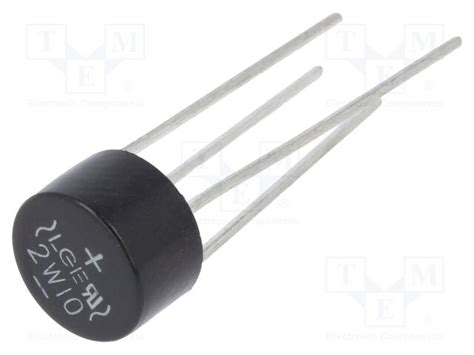 2w10 Luguang Electronic Bridge Rectifier Single Phase Urmax 1kv