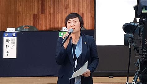 경기도의회 안혜영 부의장 도심 속 군공항 소음 학생들 피해 매년 증가”