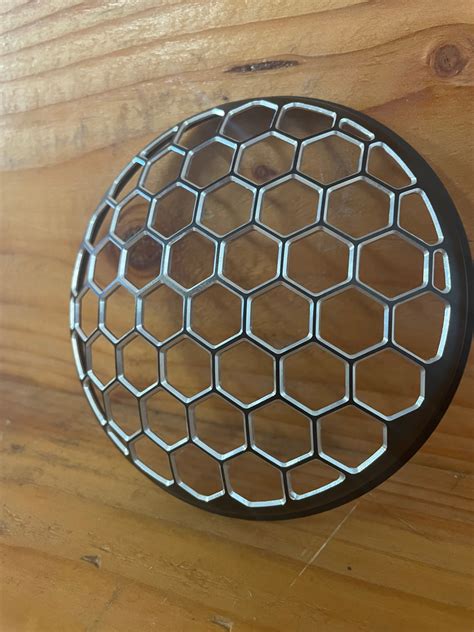 575 Honeycomb Style Stone Guard Motorcycle Rock Guard Headlight Cover