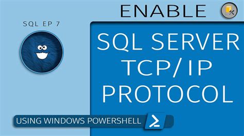 Sql Server Tcpip Protocol Windows Powershell Youtube