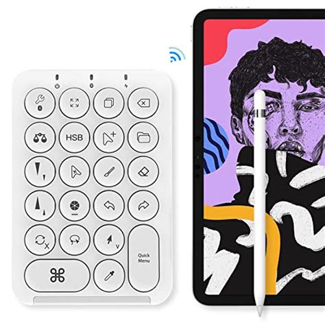 T Tendtop Drawing Procreate Keyboard For Digital Artists Wireless