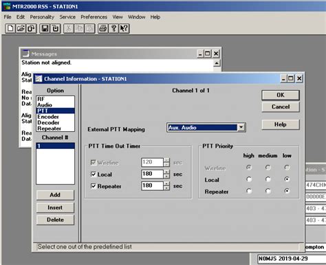 Programming An MTR For The STM DVM MTR K KS DMR Network