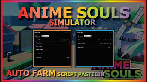 Anime Souls Simulator Script Pastebin 2023 Auto Farm Youtube
