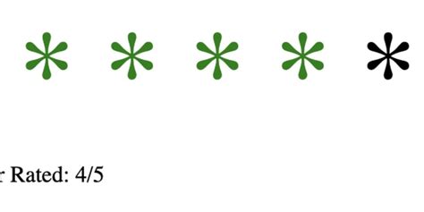 Angular Star Rating With No External Libraries Rdevto