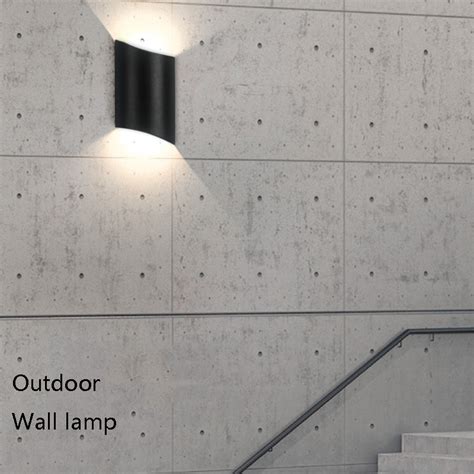 100 277v Led Wall Lamp 6w Outdoor Up Down Wall Light Led Wall Lamp