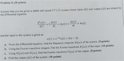 Solved PLEASE SOLVE IN A DETAILED WAY ON TO PAPER I HAVE AN Chegg Com