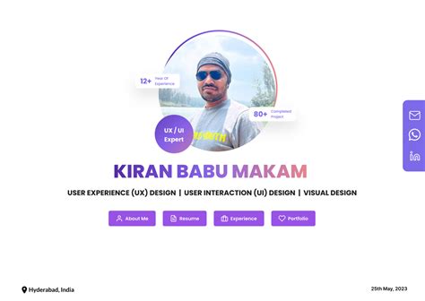 Kiran Babu Makam Uiux Designer Portfolio Figma
