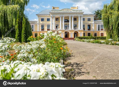 Beautiful Mansion Style Early Classicism Stock Editorial Photo