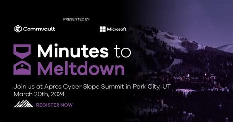 Do You Have What It Takes To Navigate A Cyberattack Join Us At The Apres Cyber Summit For Our