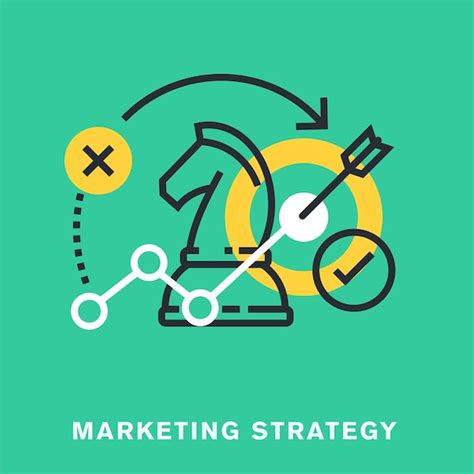 Premium Vector Vector Marketing Strategy Icon