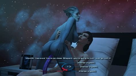 Rule 34 2girls 3d Alien Alien Girl Asari Blue Skin Cheating Commander
