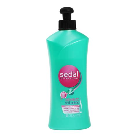 Crema Para Peinar Sedal Crecimiento Anti Estrés 300 Ml Delsol