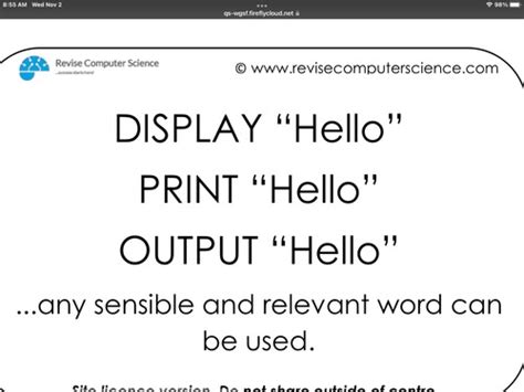 Computer Science Flashcards Set 5 Flashcards Quizlet