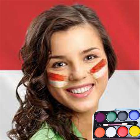 Jual Cat Pipi Bendera Merah Putih Lomba Agustusan Shopee Indonesia