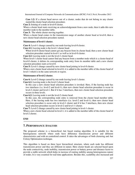 A Novel Hierarchical Ant Based Qos Aware Intelligent Routing Scheme For Manets Pdf Computer