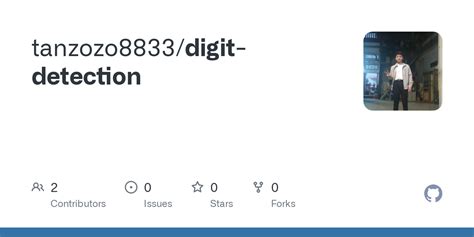 github tanzozo8833 digit detection