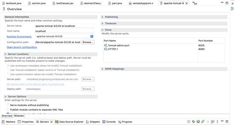 Java Server Apache Tomcat At Localhost Failed To Start Maven Eclipse Project Stack