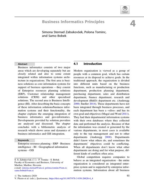 Business Informatics Principles Pdf