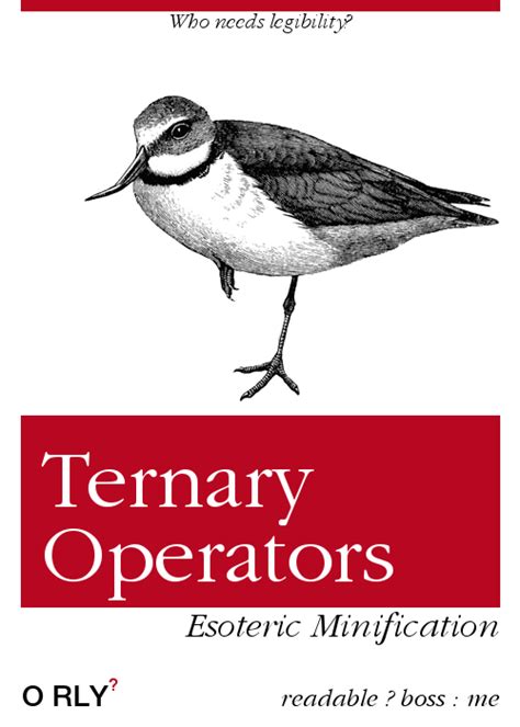 Ternary Operators R Programmerhumor