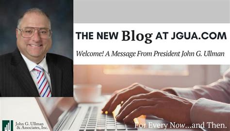 John G Ullman On Linkedin We Have Officially Launched The John G Ullman And Associates Inc Blog…