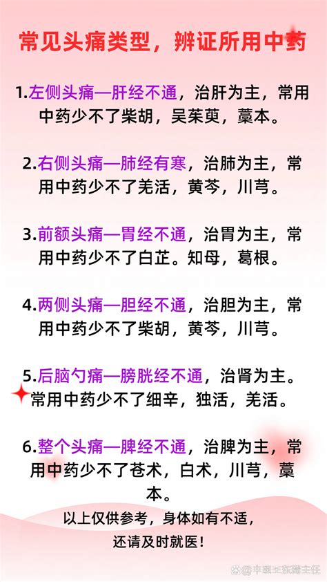 6种头痛，对应6种治法，学会了不用再往医院跑，全家人受益