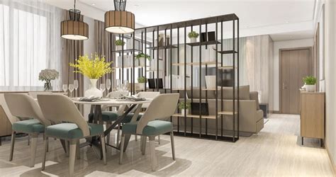 16 Modern Kitchen Partition Design Between Living Dining