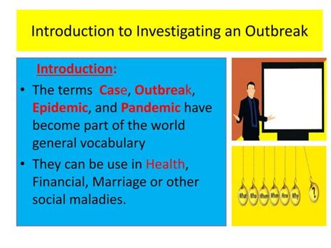 Outbreak Investigation Ppt Pptx