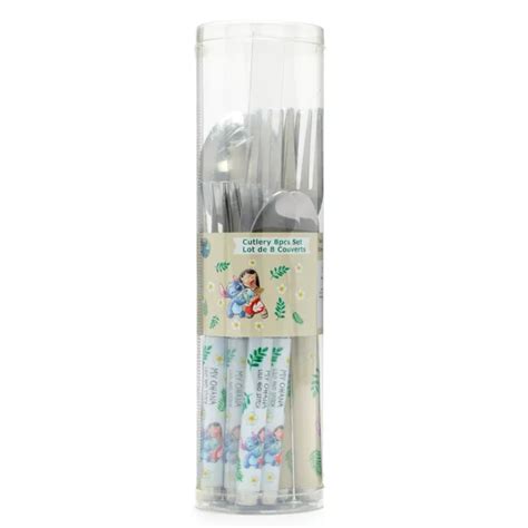 Disney Store Lilo And Stitch 20th Anniversary Cutlery Set Disney Store
