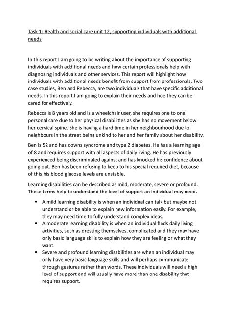 Unit 12 Task 1 C Jsnsj HIS1 Studocu