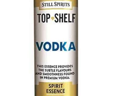 Top Shelf Vodka Home Brew Supplies Nz Loyalty Savings
