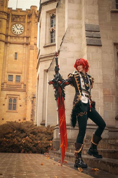 Finally Did A Shoot For My Diluc Cosplay Genshin Impact Artofit