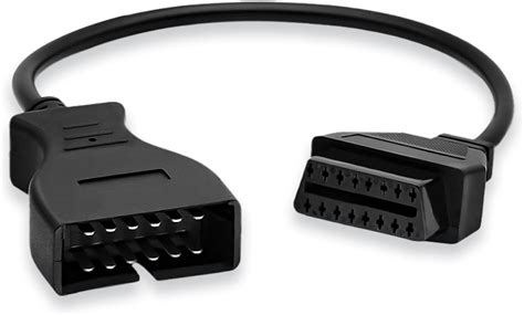 Amhtdol Obd1 To Obd2 Adapter Fit For Gm 12pin Obd1 To Obd2