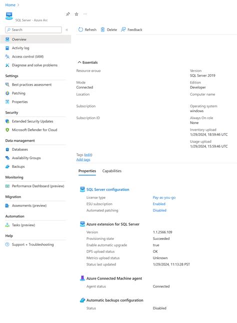 Sql Server を Azure Arc に接続する Sql Server Enabled By Azure Arc